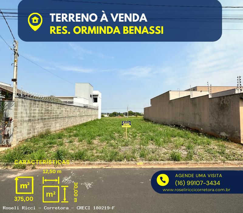 Terreno para Venda, Matão / SP, bairro Residencial Orminda Bottura ...